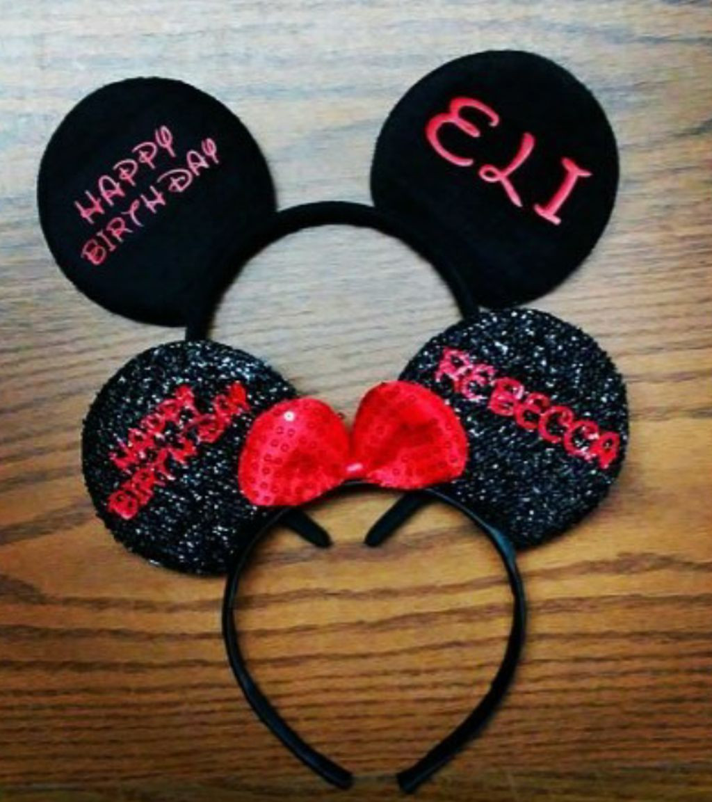 Customized Mickey Mouse Ears | Customized Minnie Mouse Ears