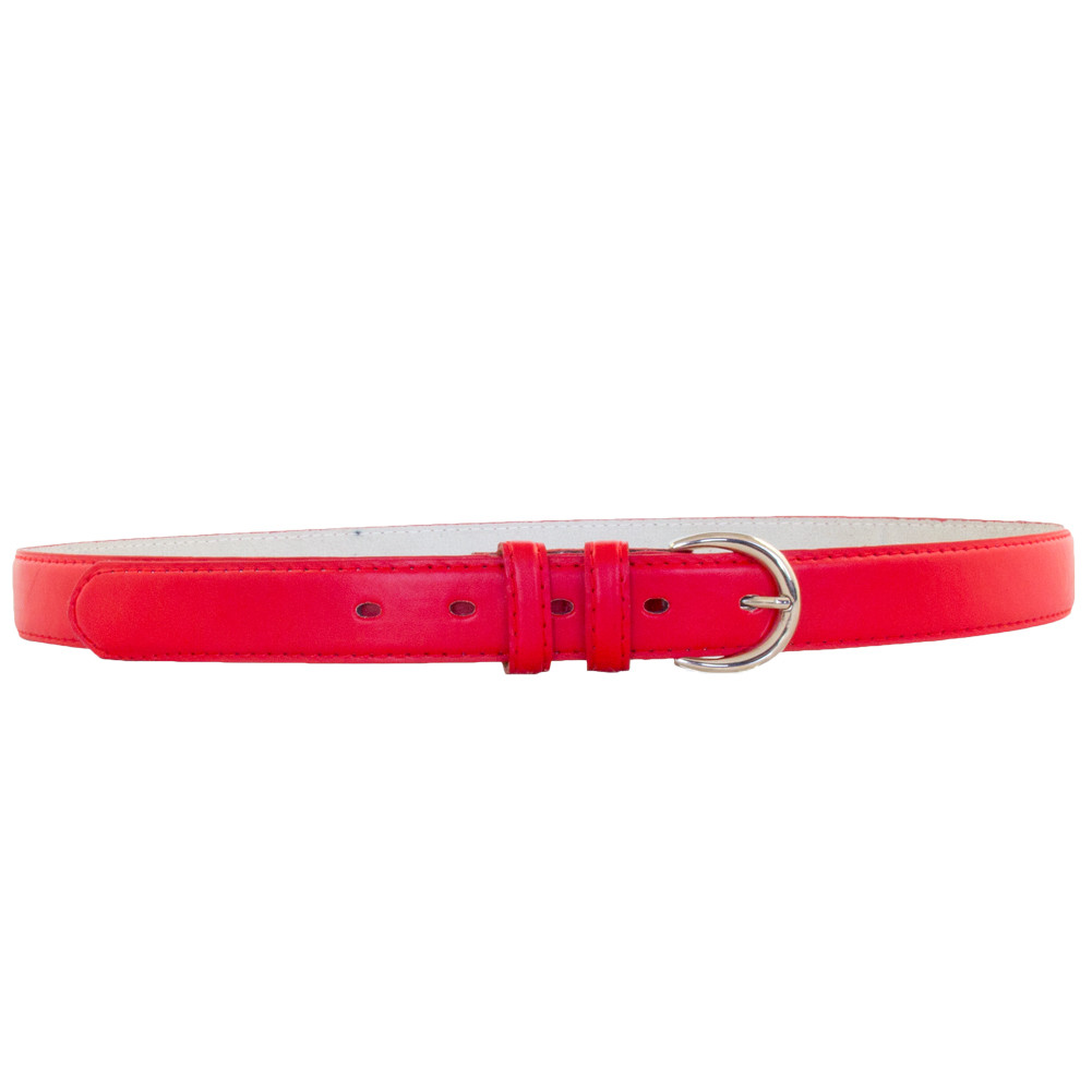 16 PACK Red 1 Inch Skinny Belts Large Size - Private Island Party