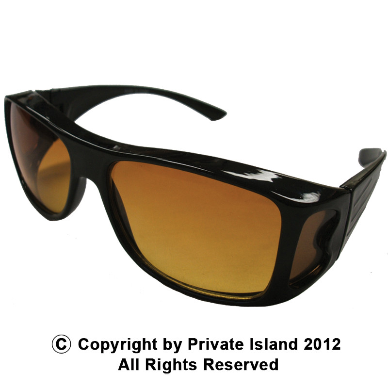 HD Vision Wrap Around Sunglasses 1180 - Private Island Party