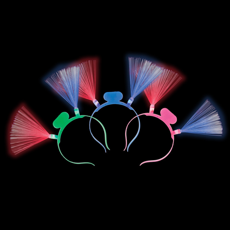 LED Pink Bopper Headband 1857 - Private Island Party