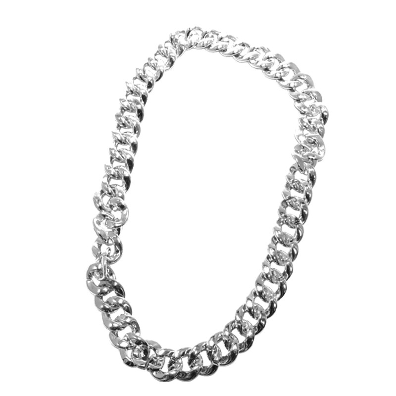 Jumbo Silver Rapper Chain 6547