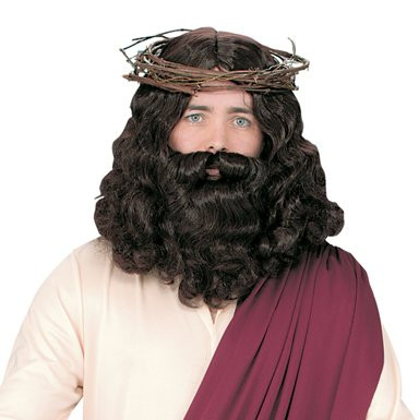 Jesus Wig And Beard Set 6056 - Private Island Party