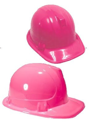 Adult Pink Construction Hat 5845 - Private Island Party