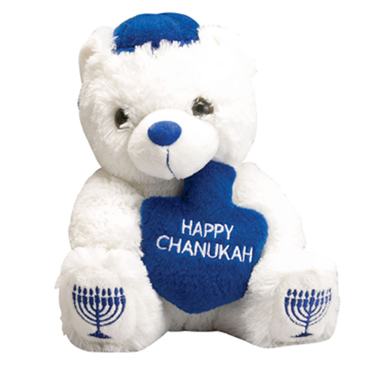 Hanukkah Plush Teddy Bear with Draydel 9204
