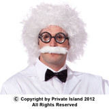 White Adult Costume Lab Coat - Private Island Party