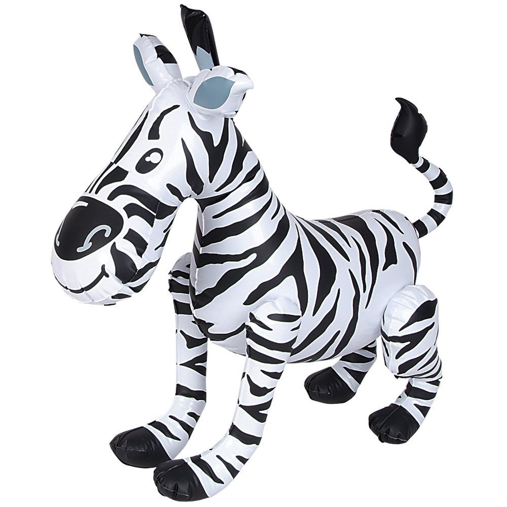 Inflatable Zebra 24" 1659 - Private Island Party