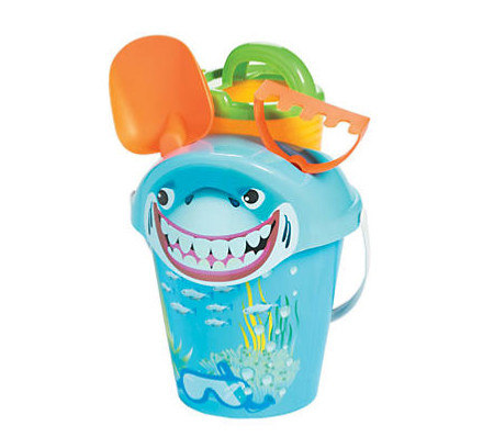 Shark Sand Bucket Set (7 Pcs)