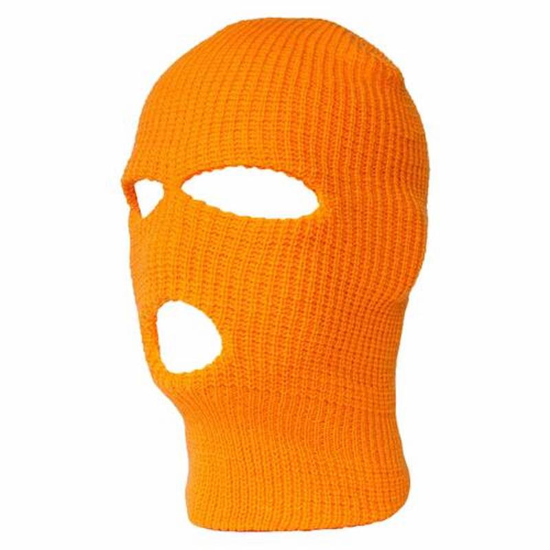 Thief Mask - 3-Hole Knit Robber Black 12 PACK | 3051D - Private Island ...
