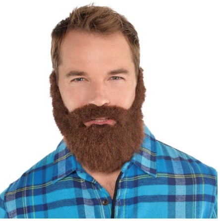 Grinch Hat w/ Beard Deluxe 5965