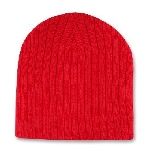 Short Cable Beanie Red 5714 - Private Island Party