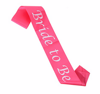 Party Sashes Plain Make Your Your Design No Customization