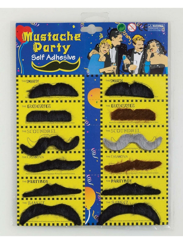 Zorro Costume Mustache 9037 - Private Island Party