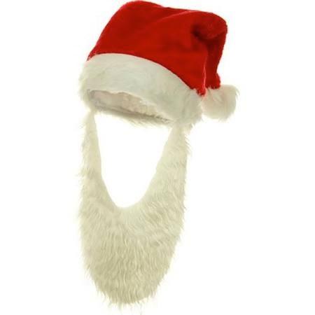 Discount Santa Hat with Beard | Santa Hat and Beard