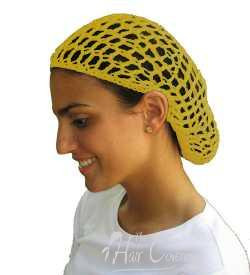 12 PACK Rasta Crochet Hair Snood 6624 - Private Island Party