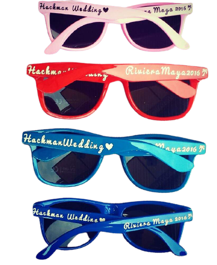 Custom Vintage 80 Style Sunglasses - for Weddings, Bachelorette, Theme ...