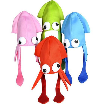 Squid Hat 12 PACK 5939 - Private Island Party