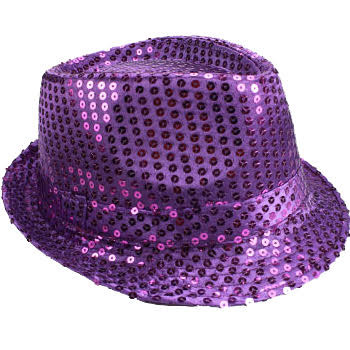 Bulk Purple Hats | Bulk Purple Fedoras | Privateislandparty.com