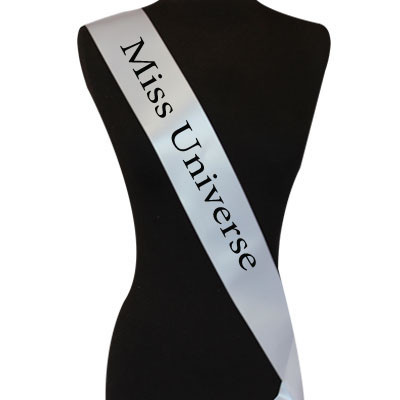 Miss Universe Sash | Pageant Sashes | Beauty Pageant Sash ...