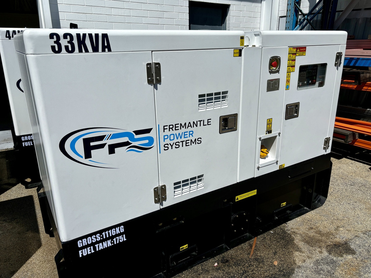 33kVA Generator; Silent 3 Phase; Powered by Mitsubishi S4S-DT Engine ...