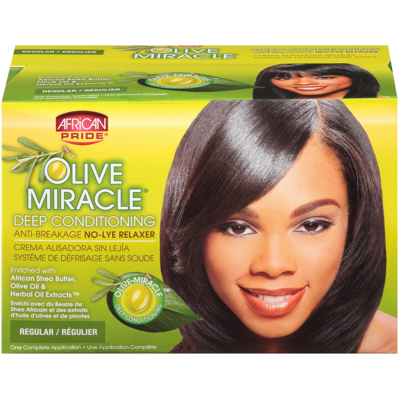 African Pride Miracle Deep Conditioning No-Lye Relaxer | The Glamour Shop