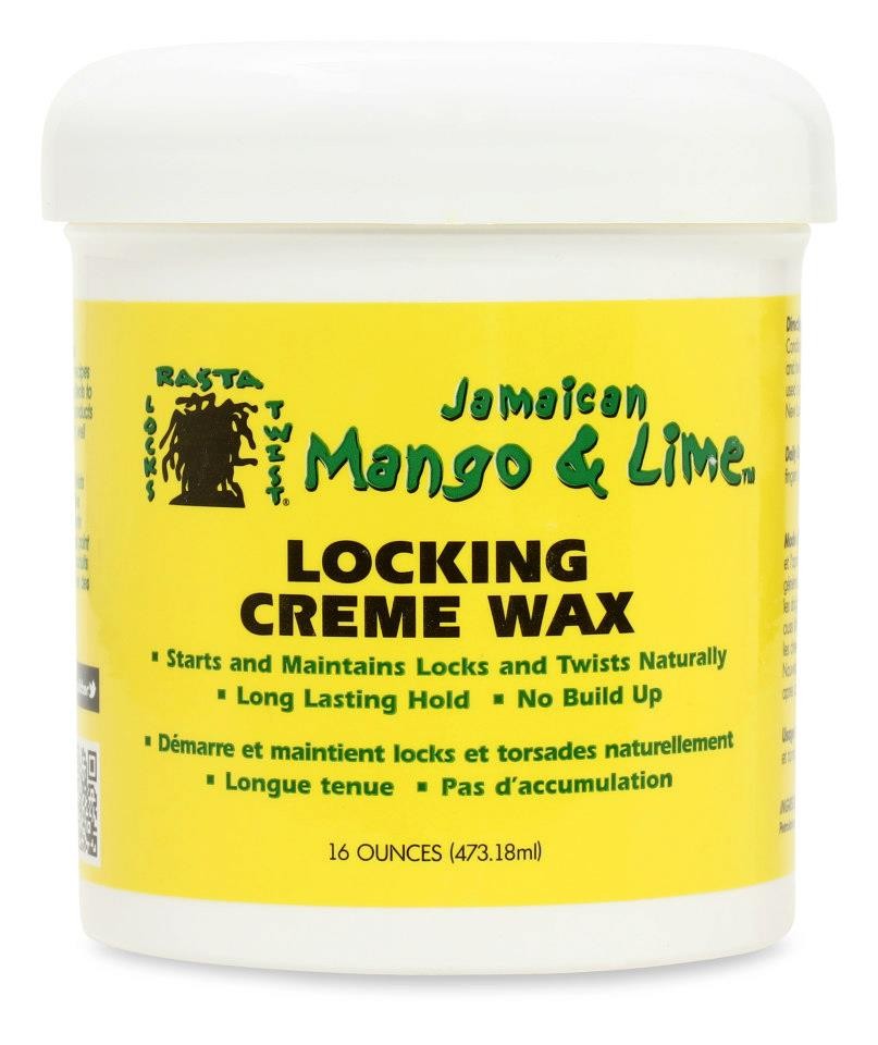 Rasta Jamaican Mango Lime Locking Cream Wax 16oz | The Glamour Shop