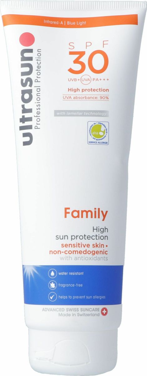 Ultrasun Spf30 Sun Gel 250ml