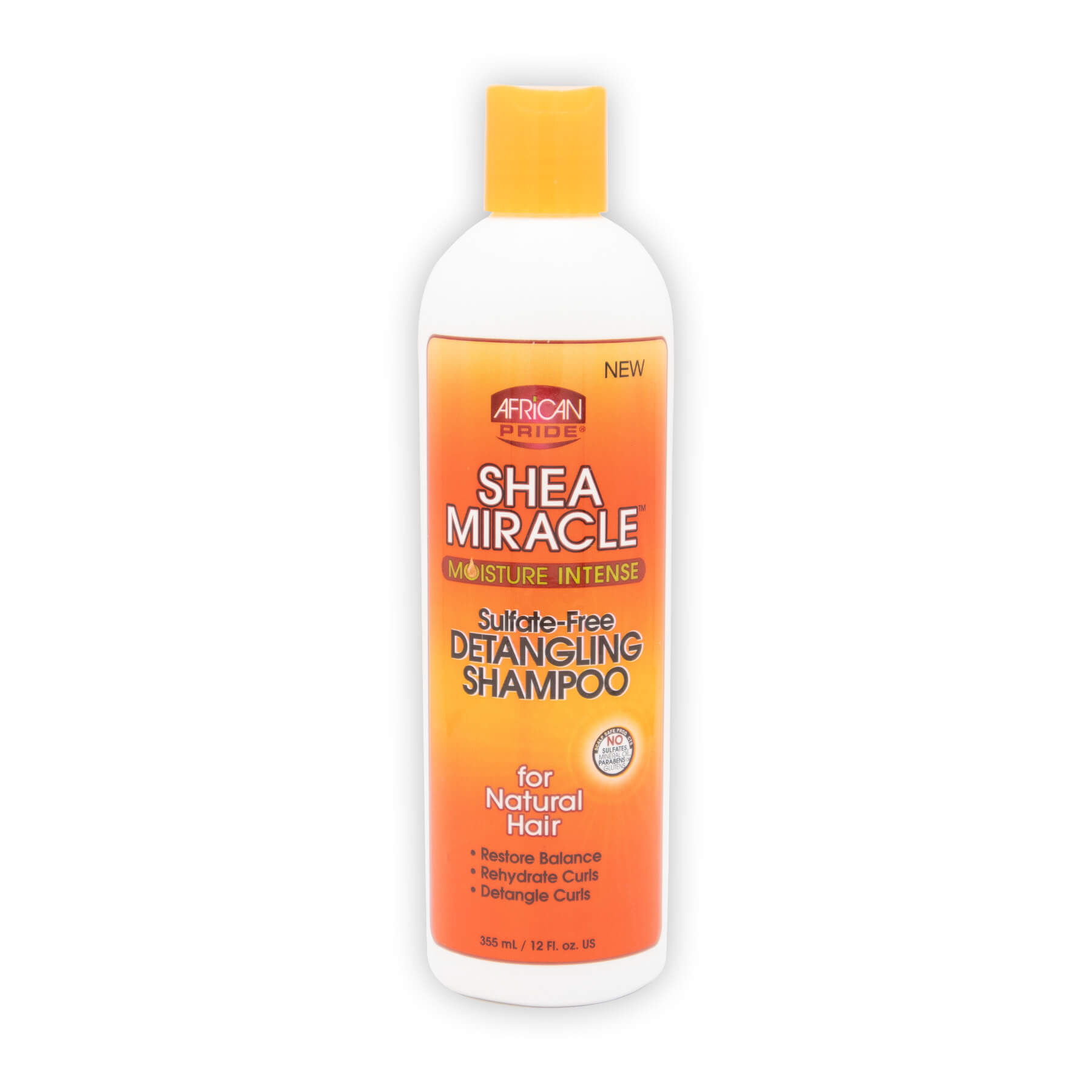 African Pride Shea Miracle Detangling Shampoo 12oz