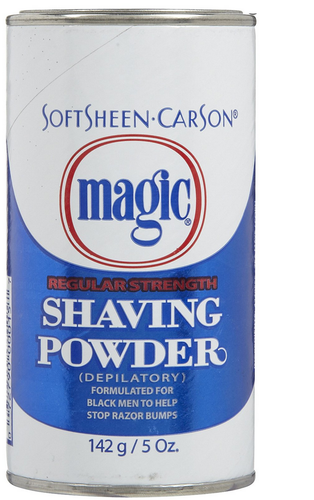 Magic Shave Shaving Powder Regular Strength Blue 5oz | The Glamour Shop
