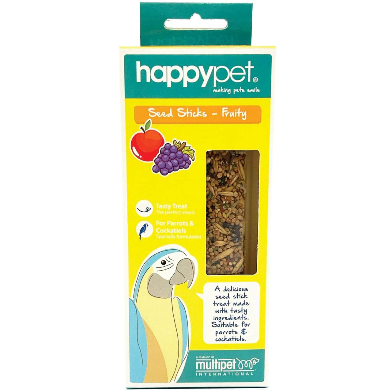 Fruity Parrot Treat Sticks - Parrot Essentials