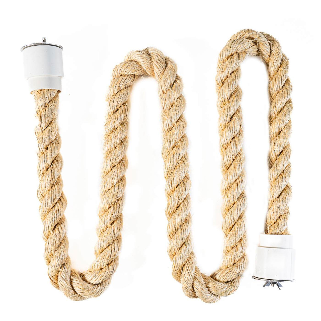 Sisal Rope Zig Zag Parrot Perch - Extra Large