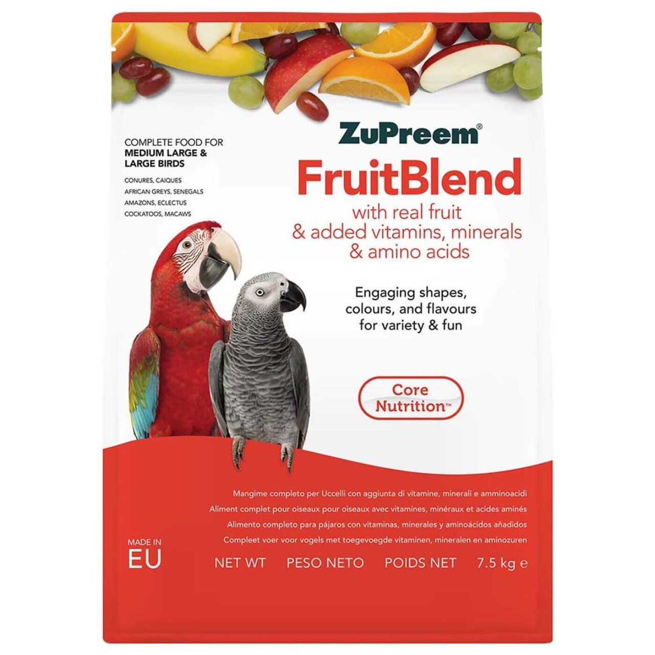 Fruity Large FruitBlend Pellet Parrot Food - Parrot Essentials