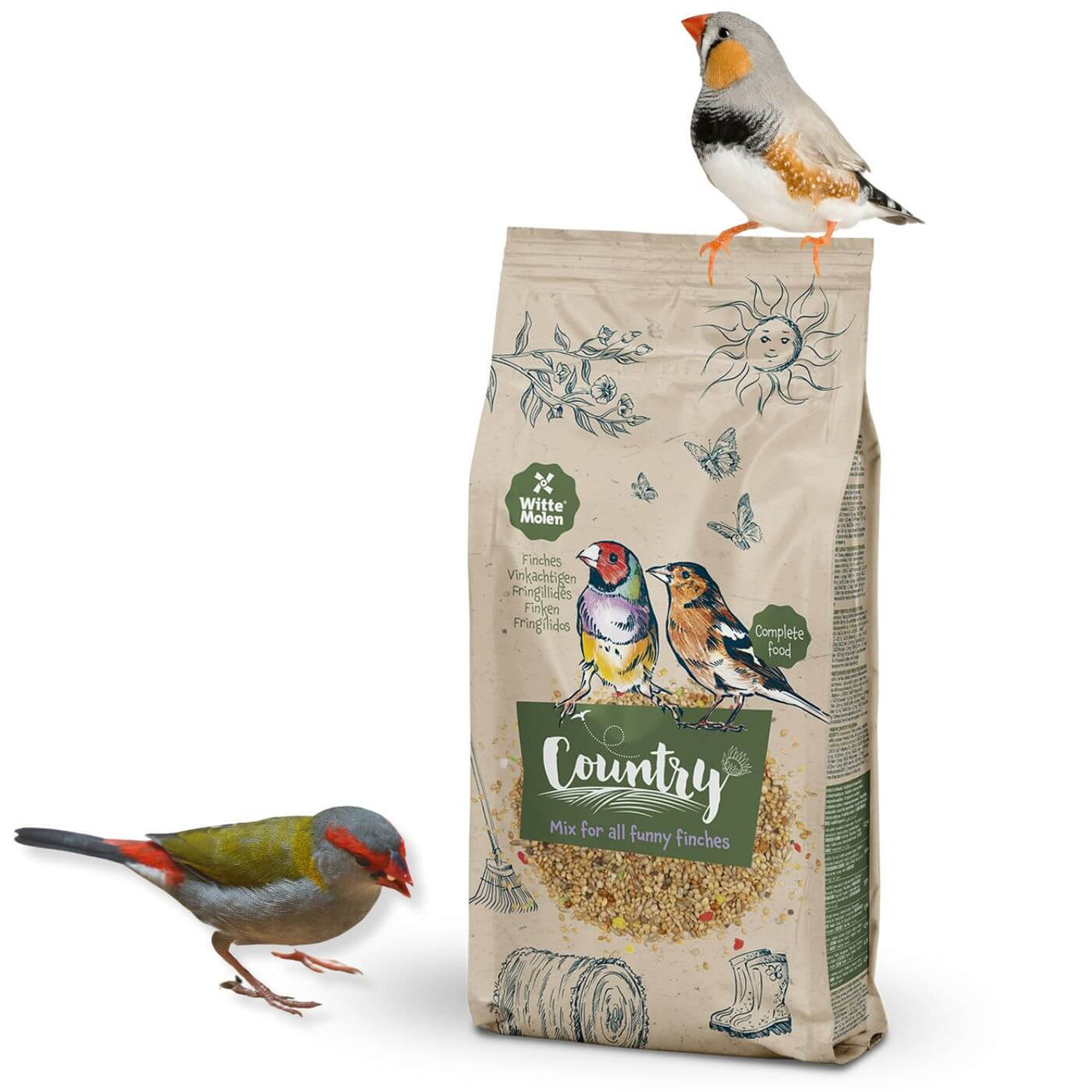Country Finch Seed Mix for Tropical Birds