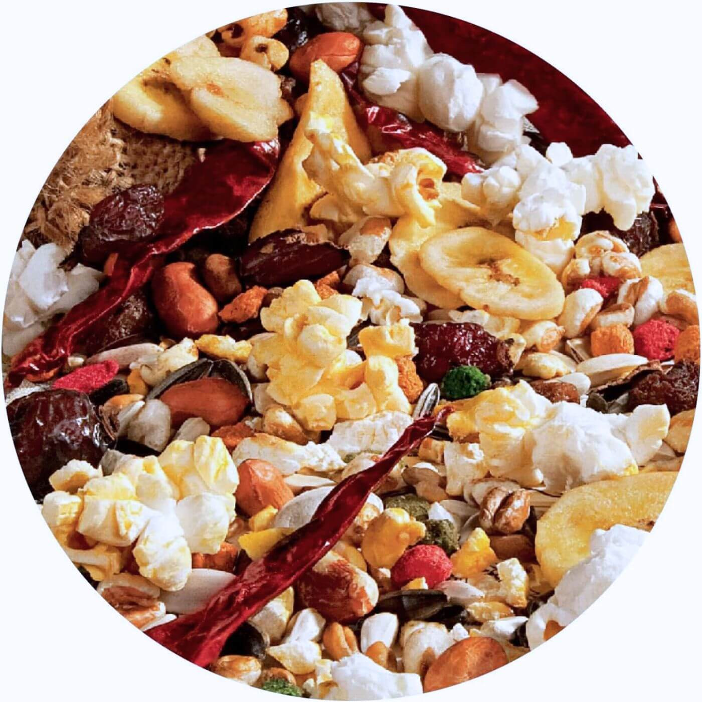 Puffed Grain & Seed Mix Parrot Treat - Parrot Essentials