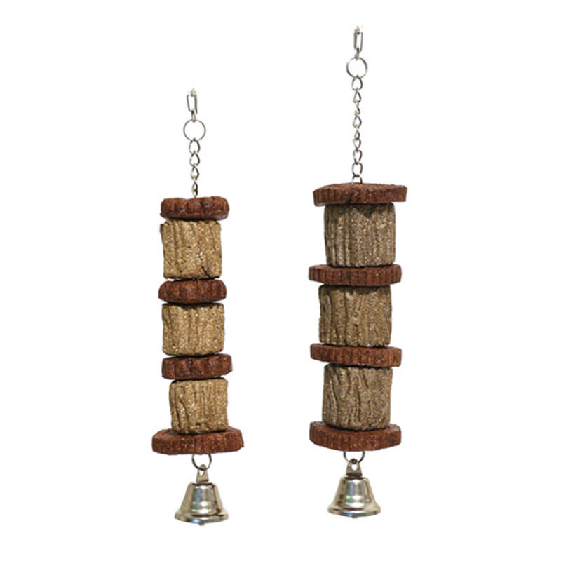 Naturals Woodroll Foraging Parrot Toy - Parrot Essentials