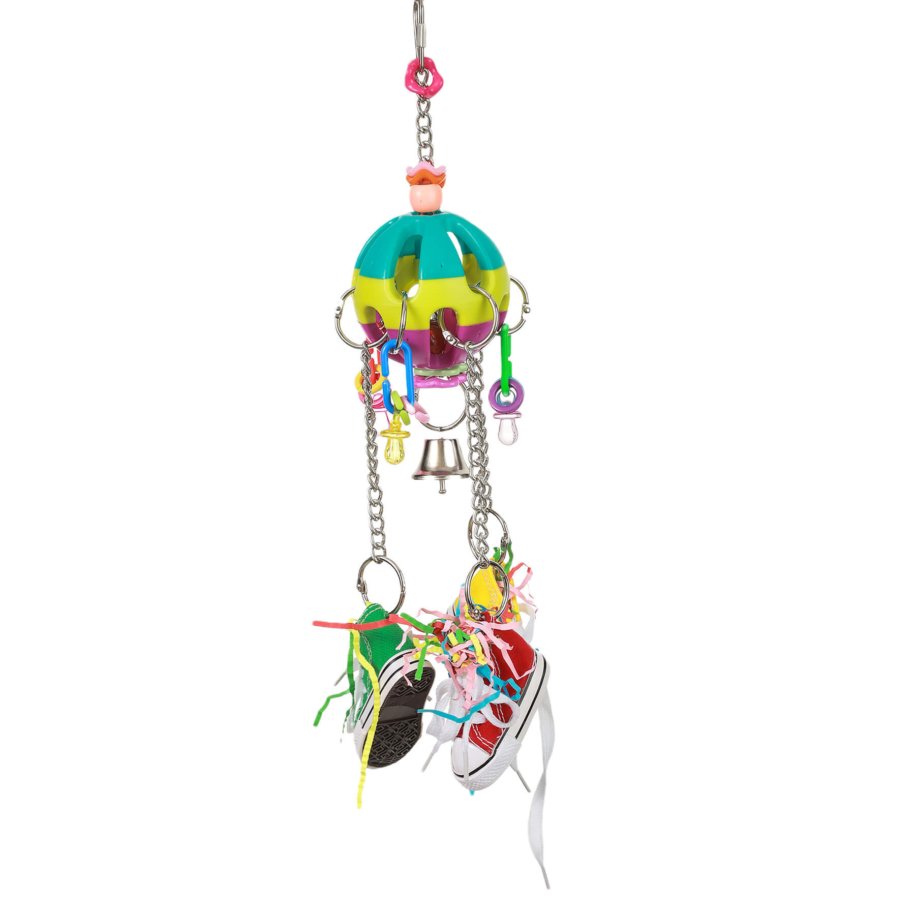 Hanging Ball Talking Parrot Toy | Parrot Essentials