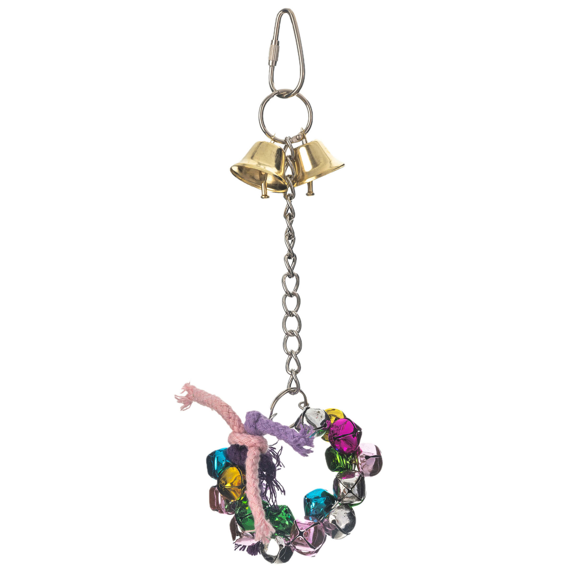 Double Ringer Parrot Bell - Small