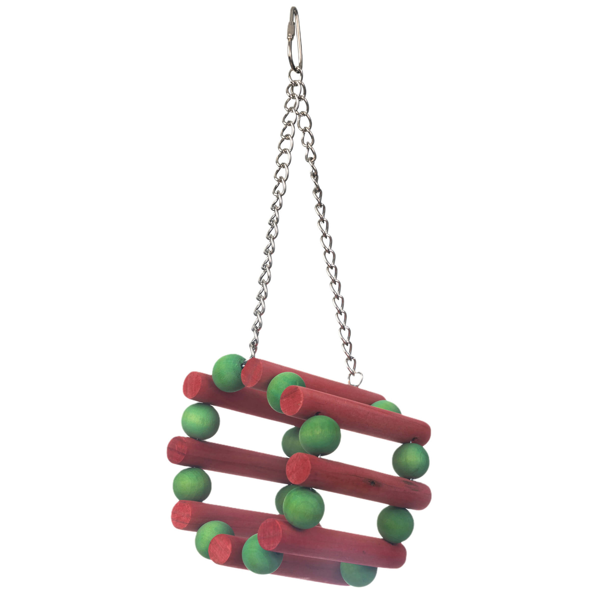 Rock & Roll Swinging Parakeet & Parrot Toy for Bird Cages