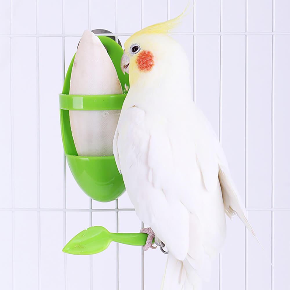 Cuttlefish Bone & Vegetable Holder for Bird Cages