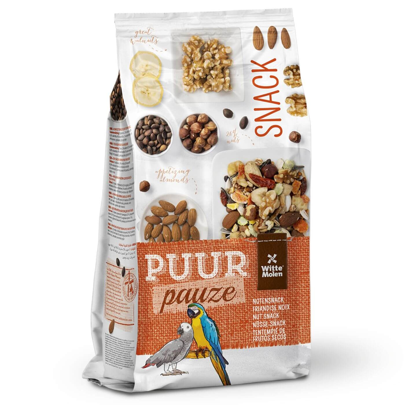 PUUR Fruit & Nut Parrot Training Treats - Parrot Essentials