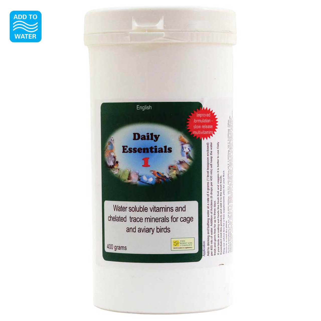 Soluble Parrot Multivitamin Supplement | Parrot Essentials