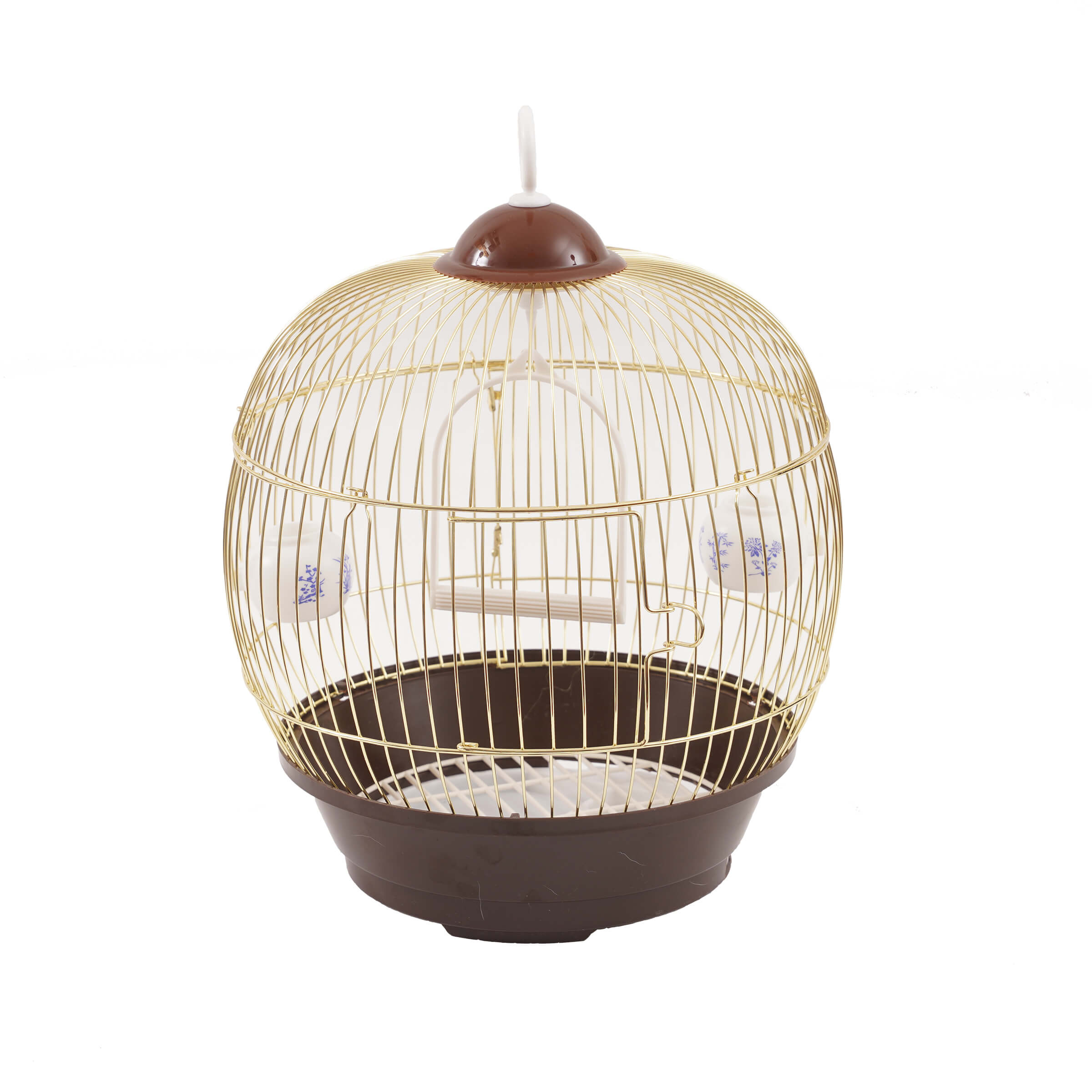 Genia Open Top Bird Cage for Parakeets & Small Parrot