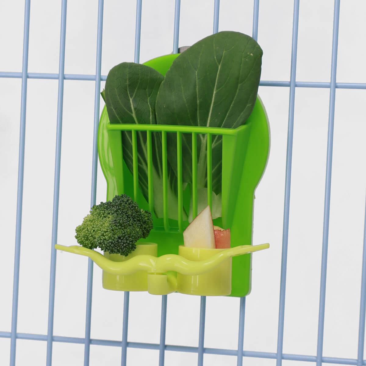 Fruit & Veg Holder Parrot Stand for Bird Cages - Small