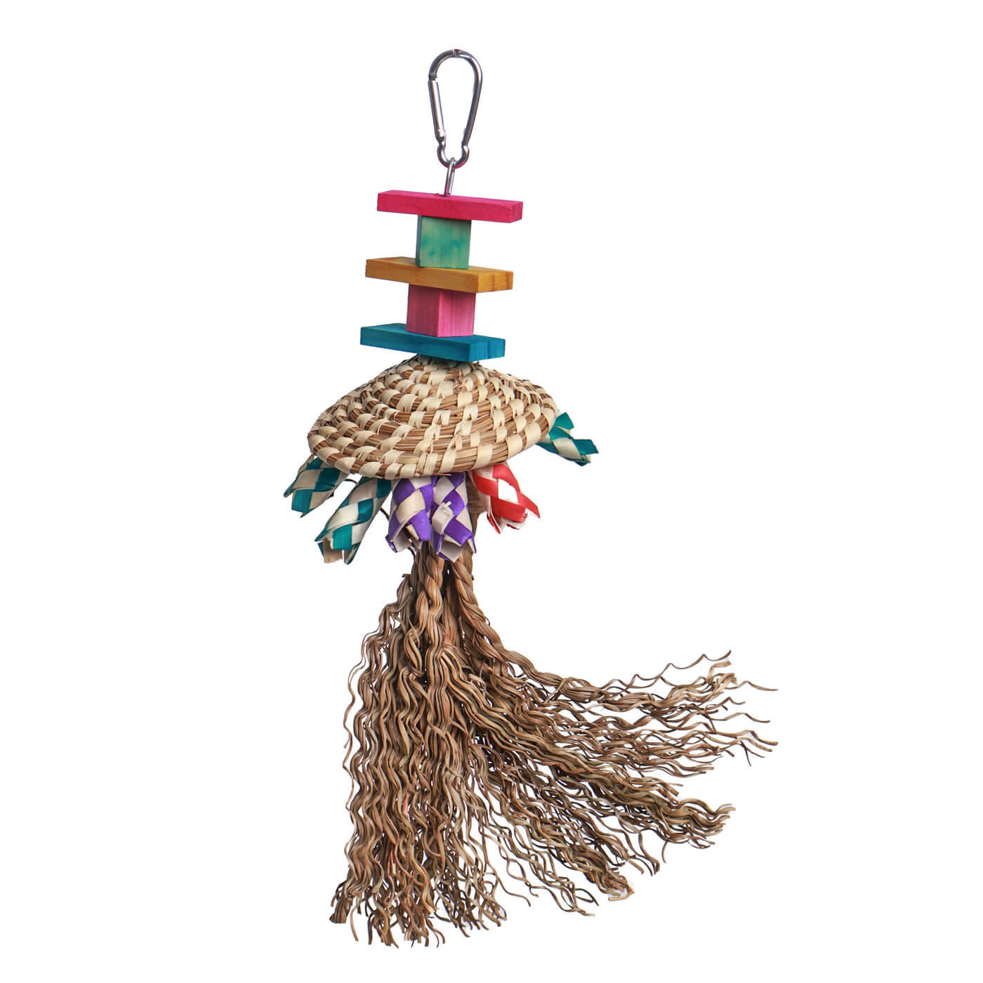 Parrot Essentials Shredding Vine Parrot Toy with Bell