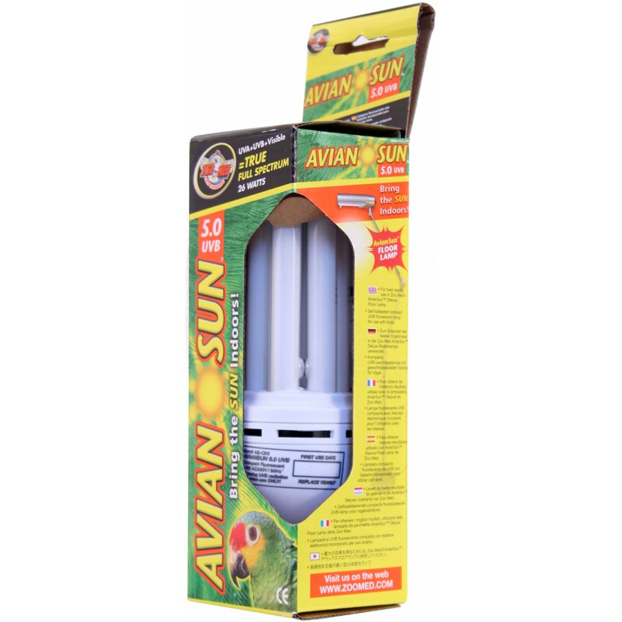 Compact Sunlight Bird Lamp Bulb | Parrot Essentials