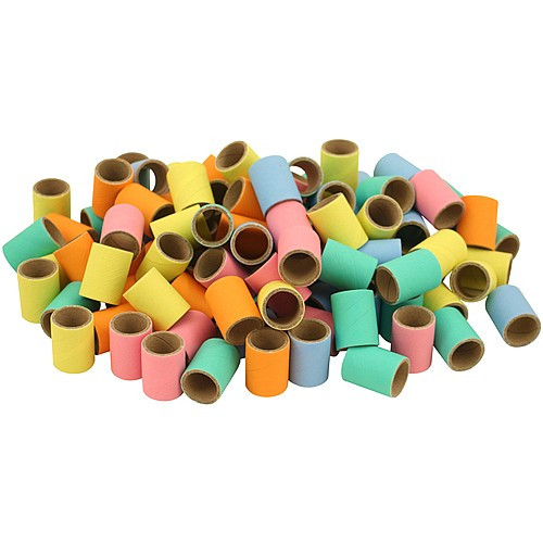 Cylinder Parrot Toy Parts - Pack of 12 - Parrot Essentials