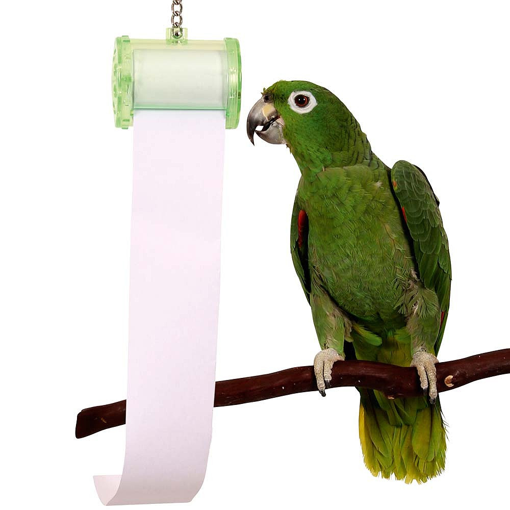 Super Shredder Paper Roll Parrot Toy - Parrot Essentials