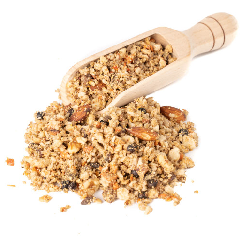 Coarse Soft Bird Food for Parrots with Fruit & Nuts