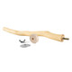 Curvy Comfort Hardwood Bird Perch - Large