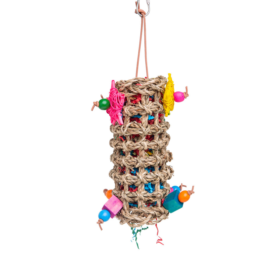 Transparent Ball Foraging Parrot Toy | Parrot Essentials