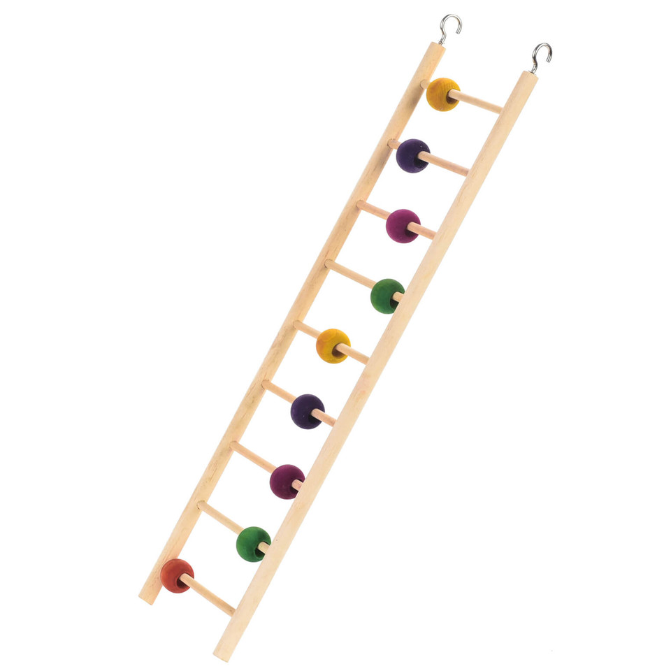 Rope Ladder Logs Natural Parrot Toy for Bird Cages